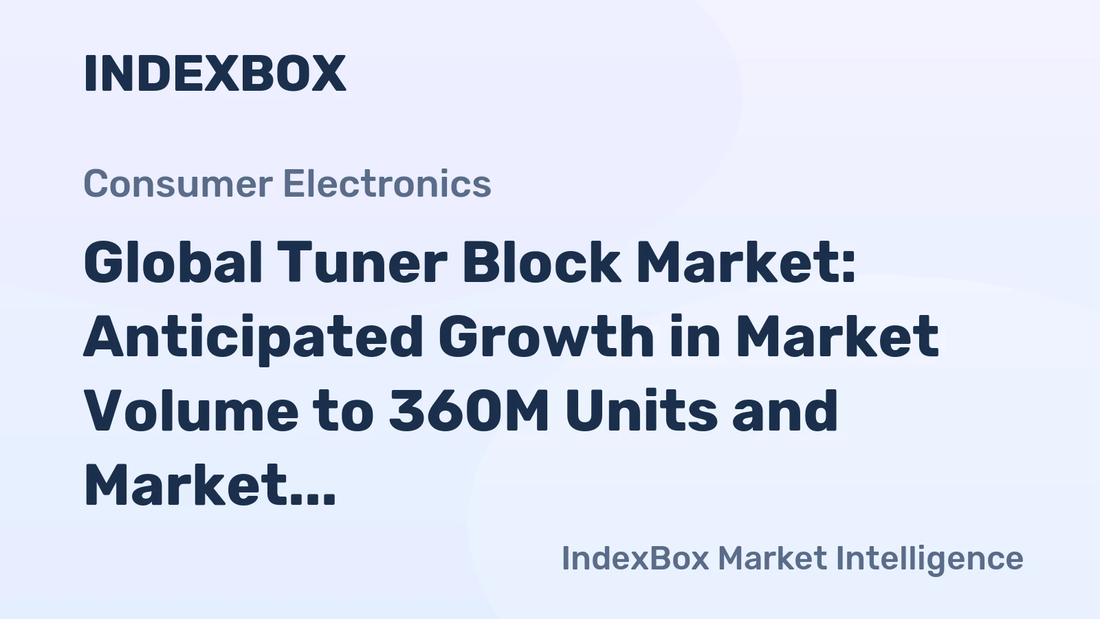 Global Tuner Block Market: Anticipated Growth in Market Volume to 360M Units and Market Value to $15B by 2035