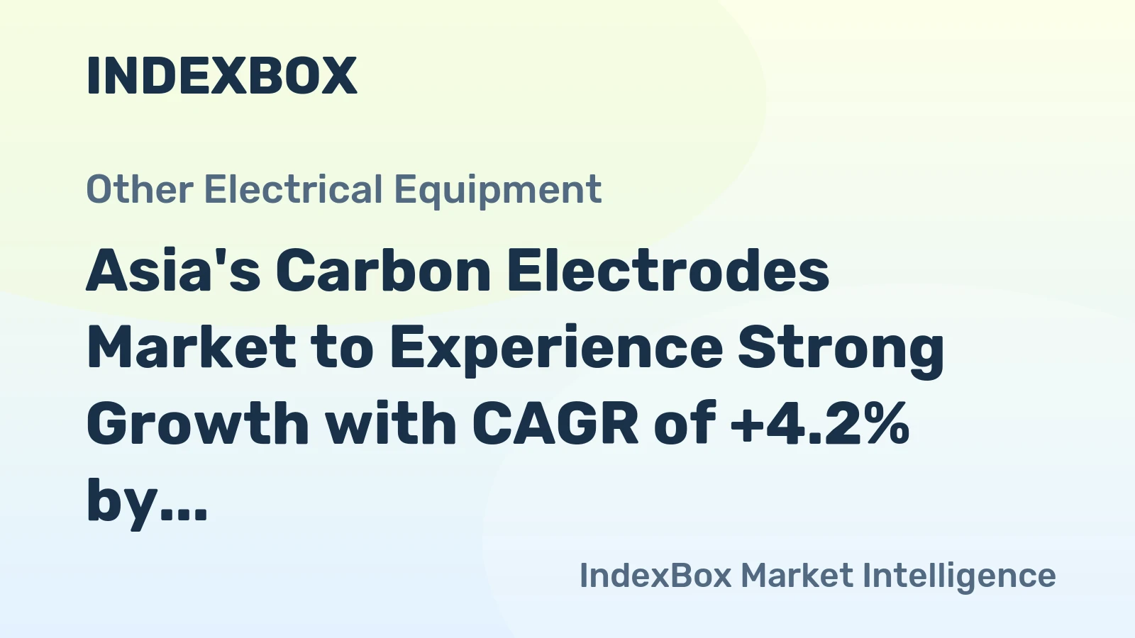Asia's Carbon Electrodes Market to Experience Strong Growth with CAGR of +4.2% by 2035, Reaching $7B in Value