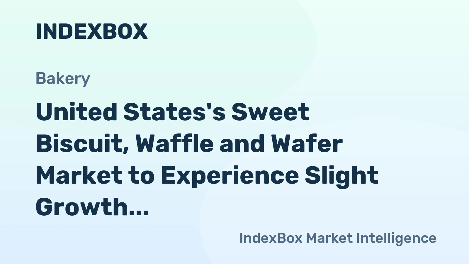 United States's Sweet Biscuit, Waffle and Wafer Market to Experience Slight Growth, Reaching 4.2M Tons and $18.5B by 2035