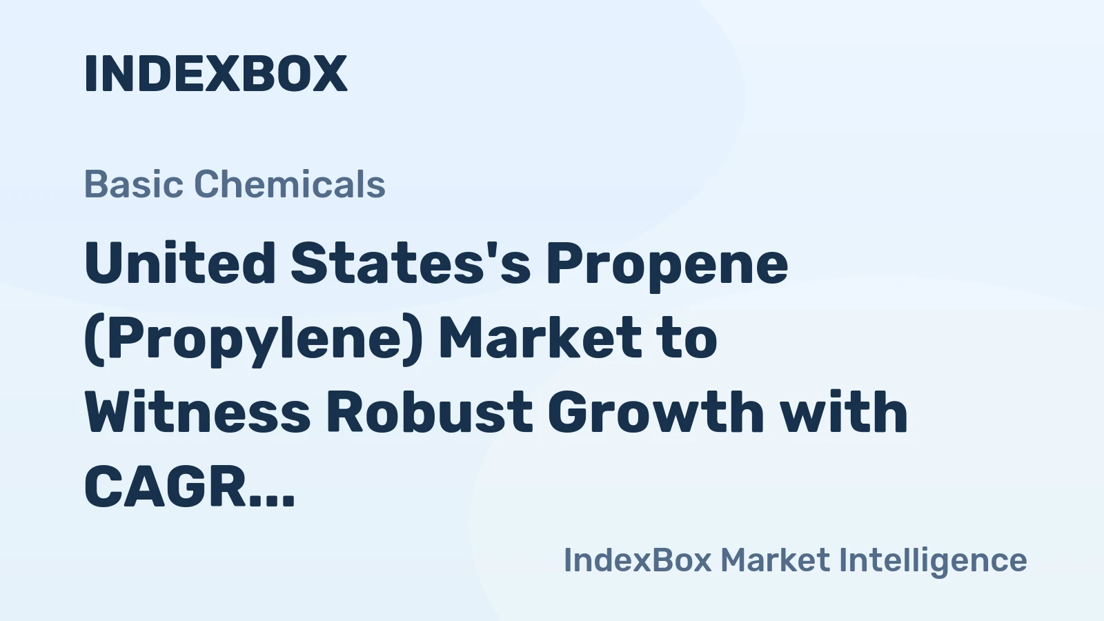 United States's Propene (Propylene) Market to Witness Robust Growth with CAGR of +4.0% from 2024-2035, Reaching $34.6B by 2035