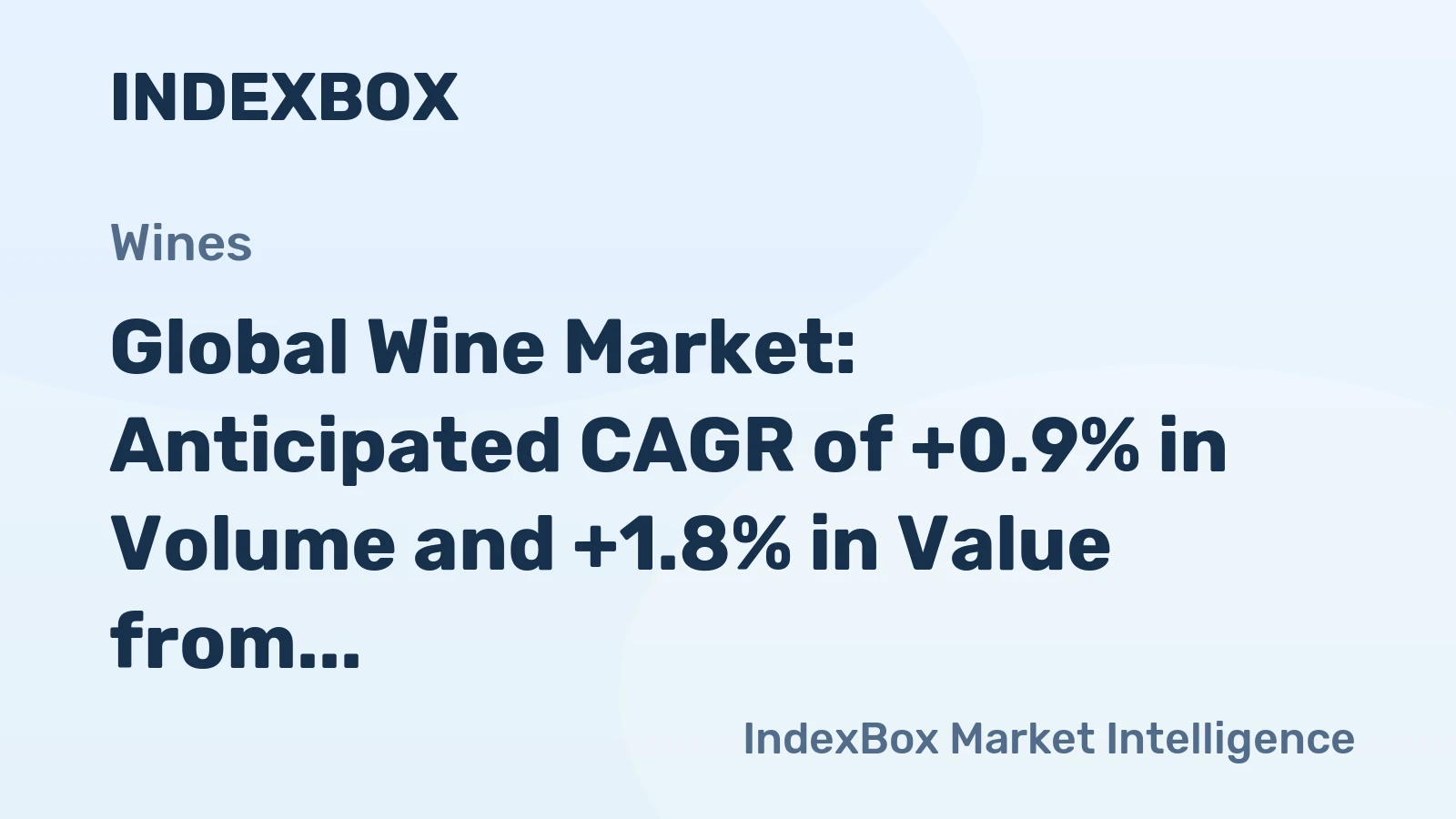 Global Wine Market: Anticipated CAGR of +0.9% in Volume and +1.8% in Value from 2024 to 2035