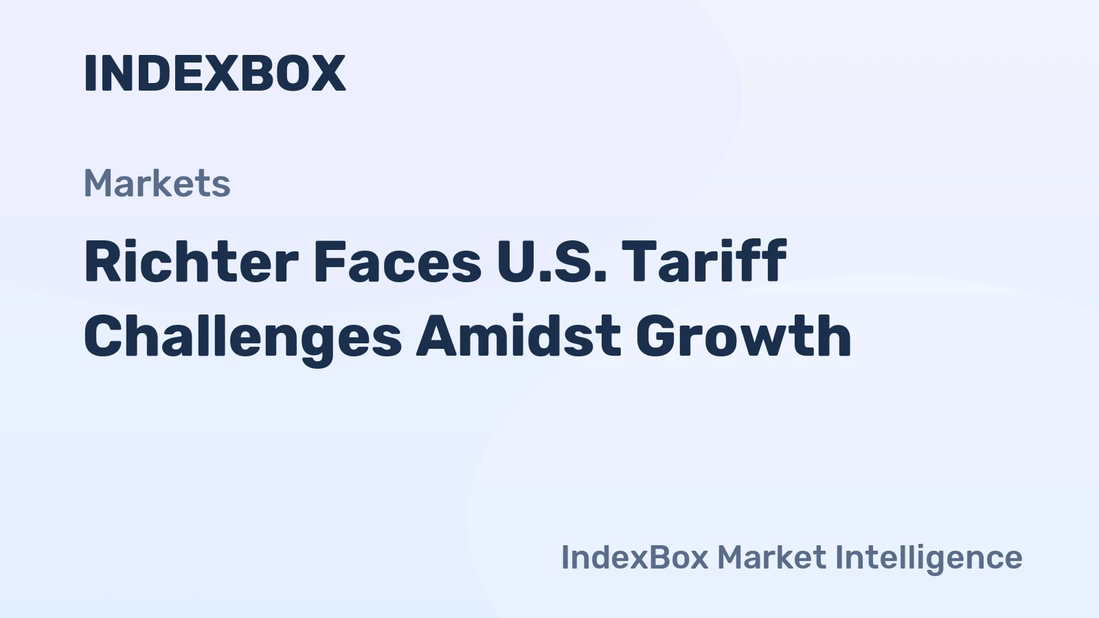 Richter Faces U.S. Tariff Challenges Amidst Growth