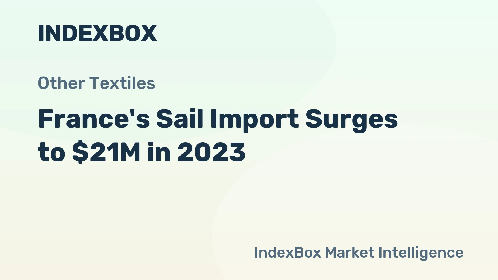 France's Sail Import Surges to $21M in 2023