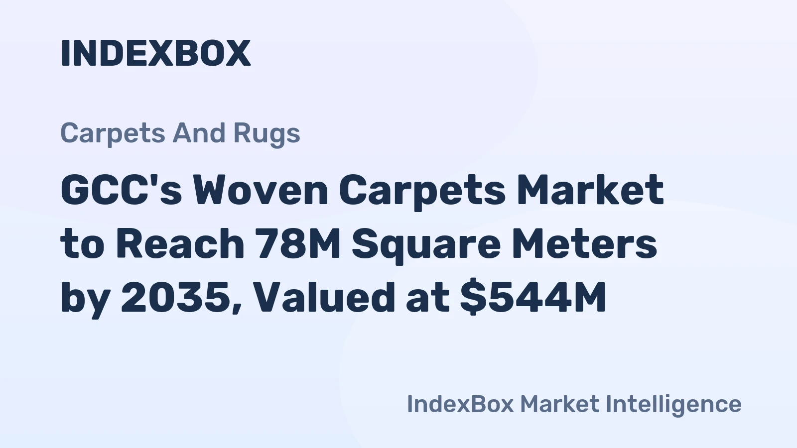 GCC's Woven Carpets Market to Reach 78M Square Meters by 2035, Valued at $544M
