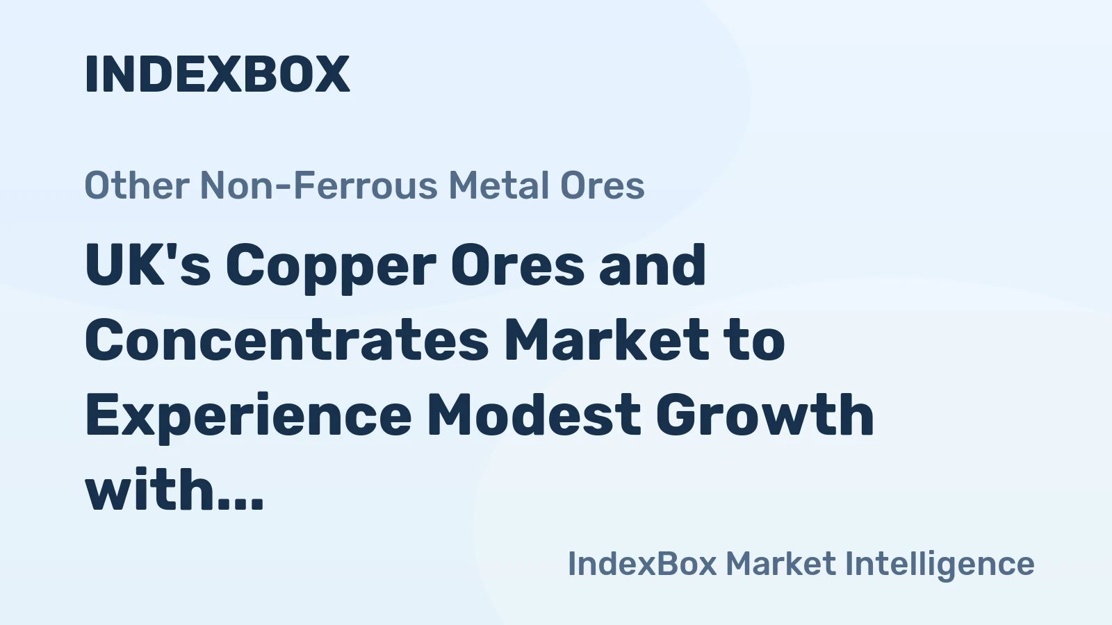 UK's Copper Ores and Concentrates Market to Experience Modest Growth with 1.0% CAGR from 2024-2035