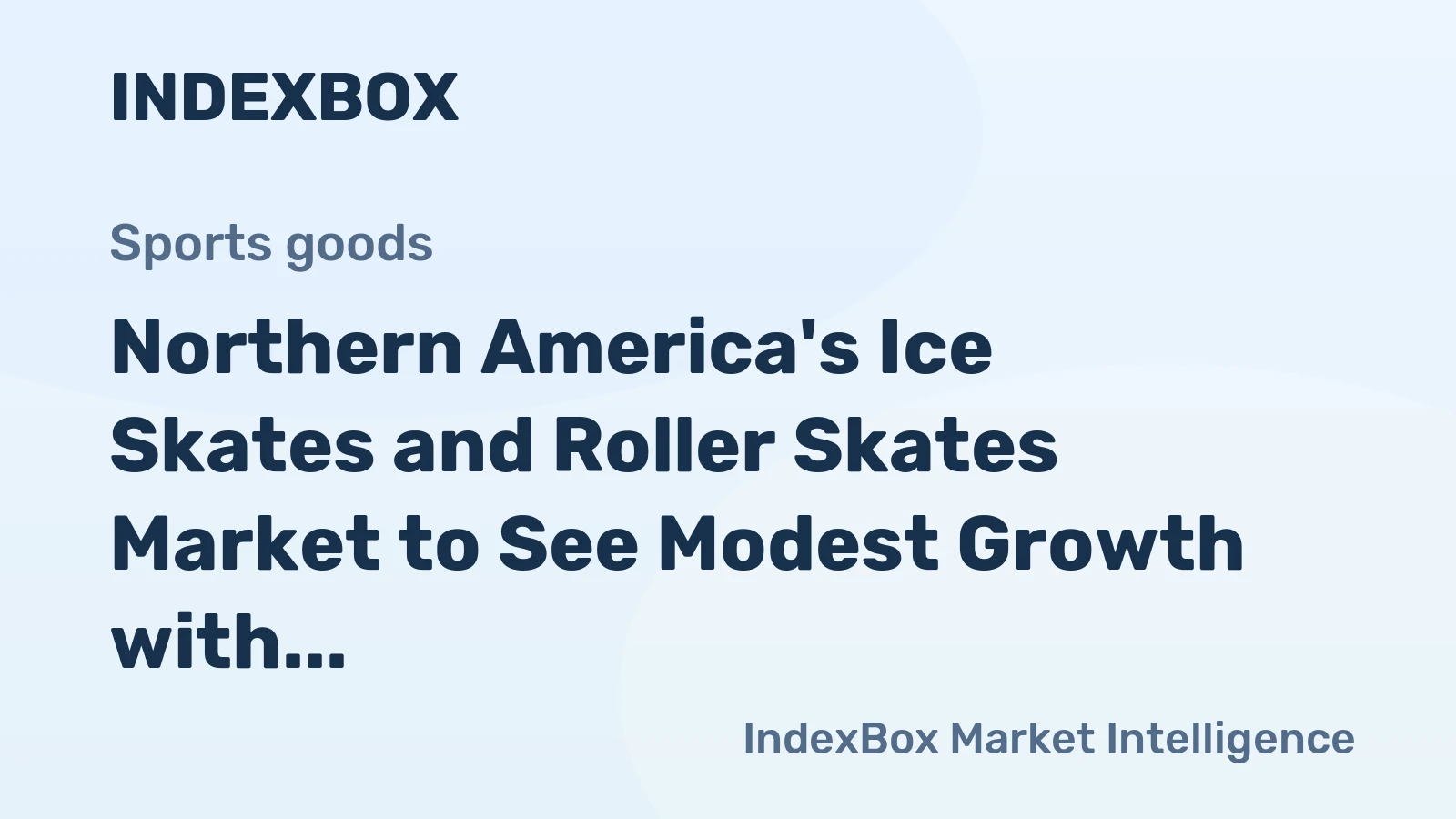 Northern America's Ice Skates and Roller Skates Market to See Modest Growth with CAGR of +0.6%