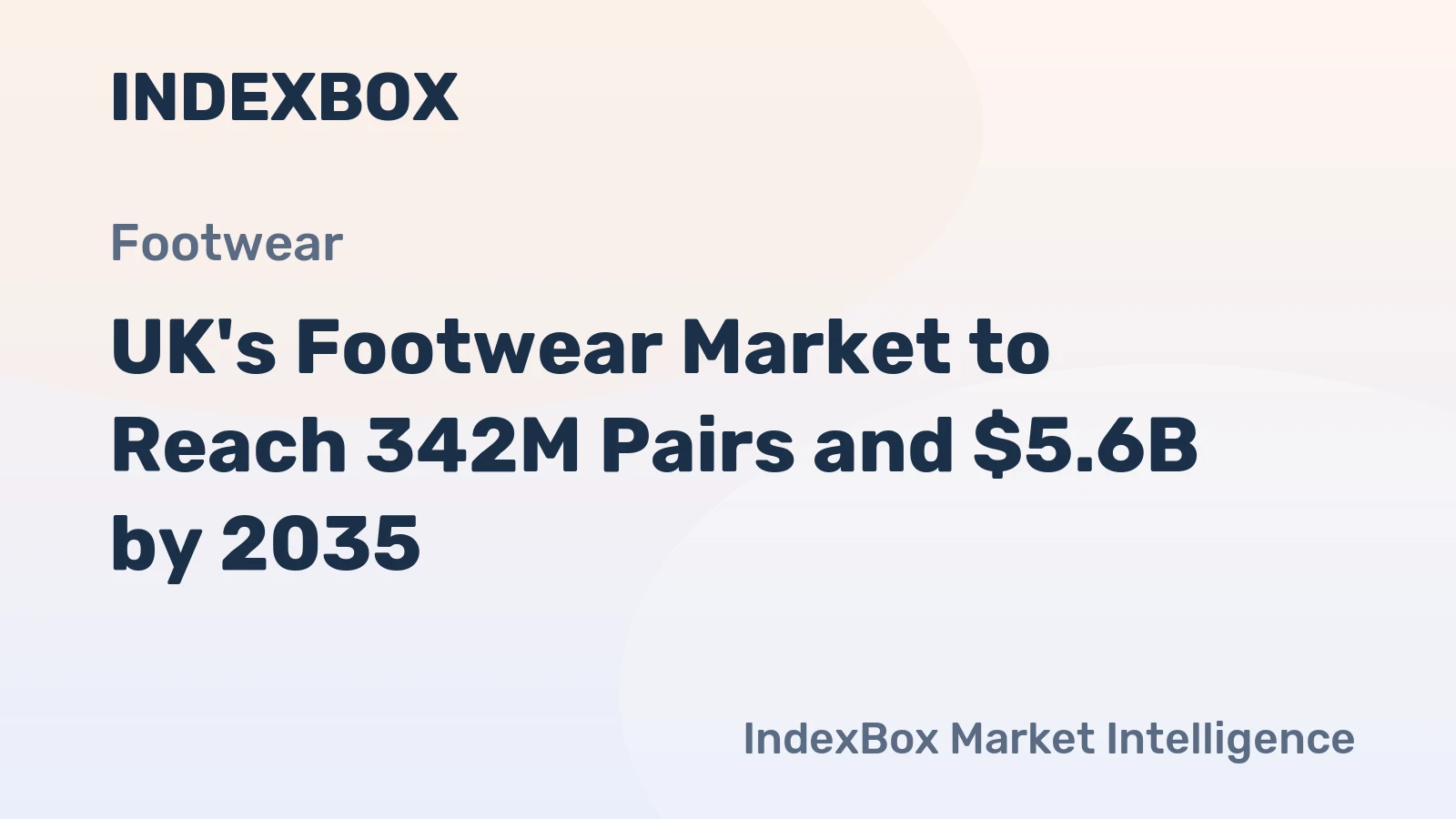 UK's Footwear Market to Reach 342M Pairs and $5.6B by 2035