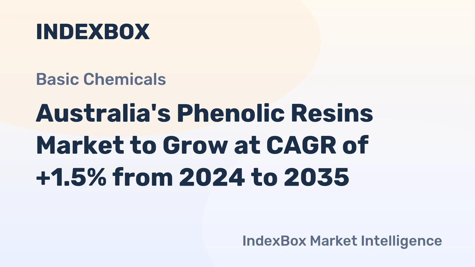 Australia's Phenolic Resins Market to Grow at CAGR of +1.5% from 2024 to 2035