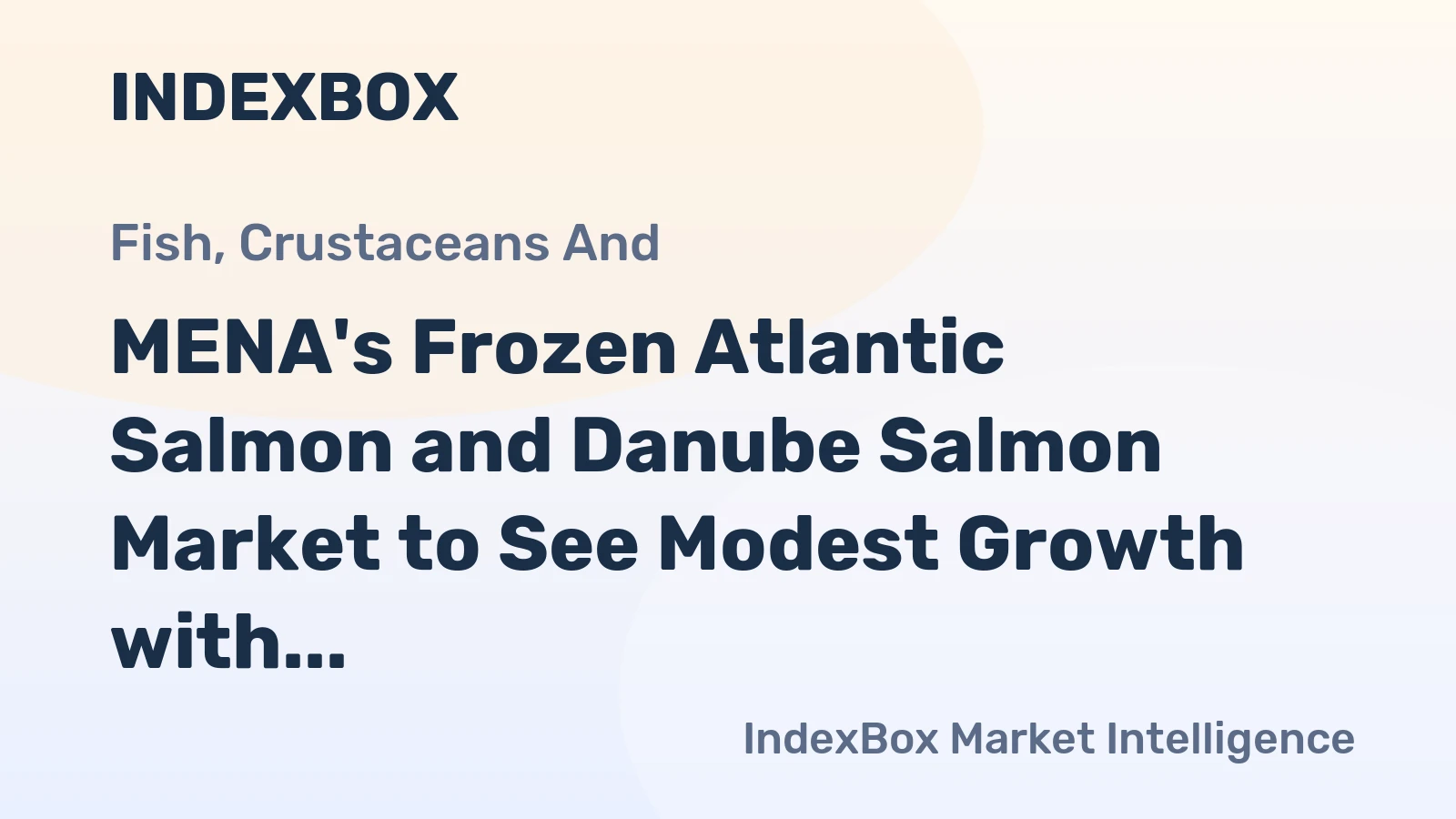 MENA's Frozen Atlantic Salmon and Danube Salmon Market to See Modest Growth with +2.5% CAGR projected to reach 7K tons by 2035