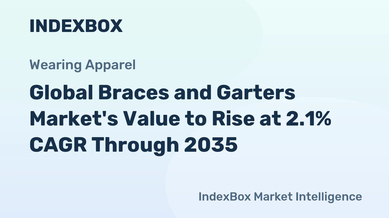 Global Braces and Garters Market's Value to Rise at 2.1% CAGR Through 2035