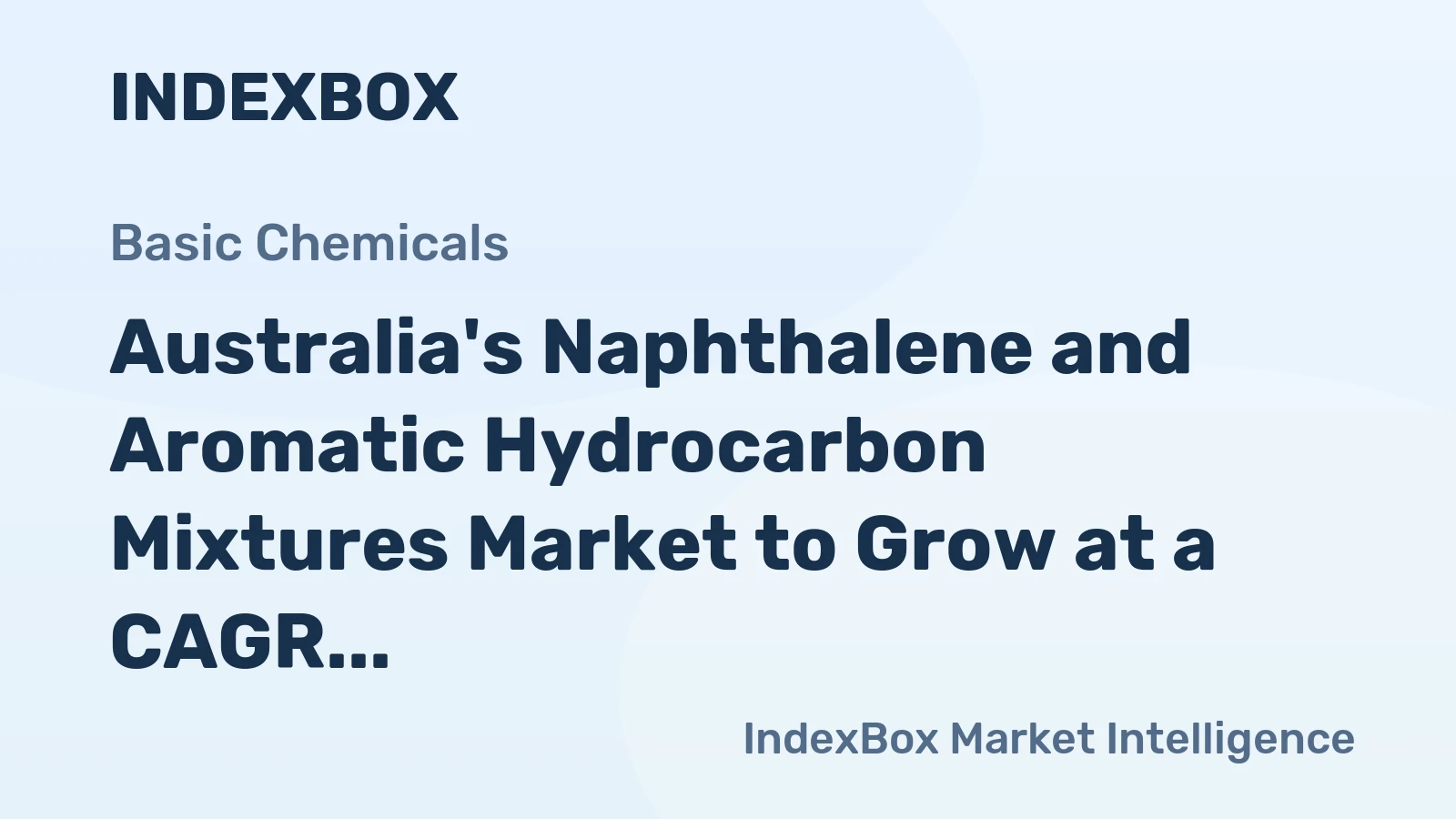 Australia's Naphthalene and Aromatic Hydrocarbon Mixtures Market to Grow at a CAGR of +0.2% from 2024 to 2035, Reaching $24M by End of Forecast Period