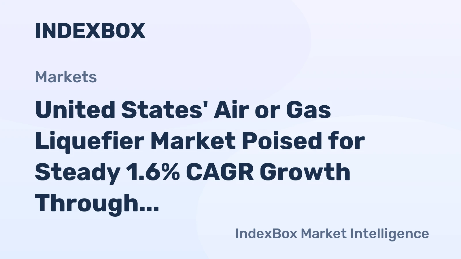 United States' Air or Gas Liquefier Market Poised for Steady 1.6% CAGR Growth Through 2035