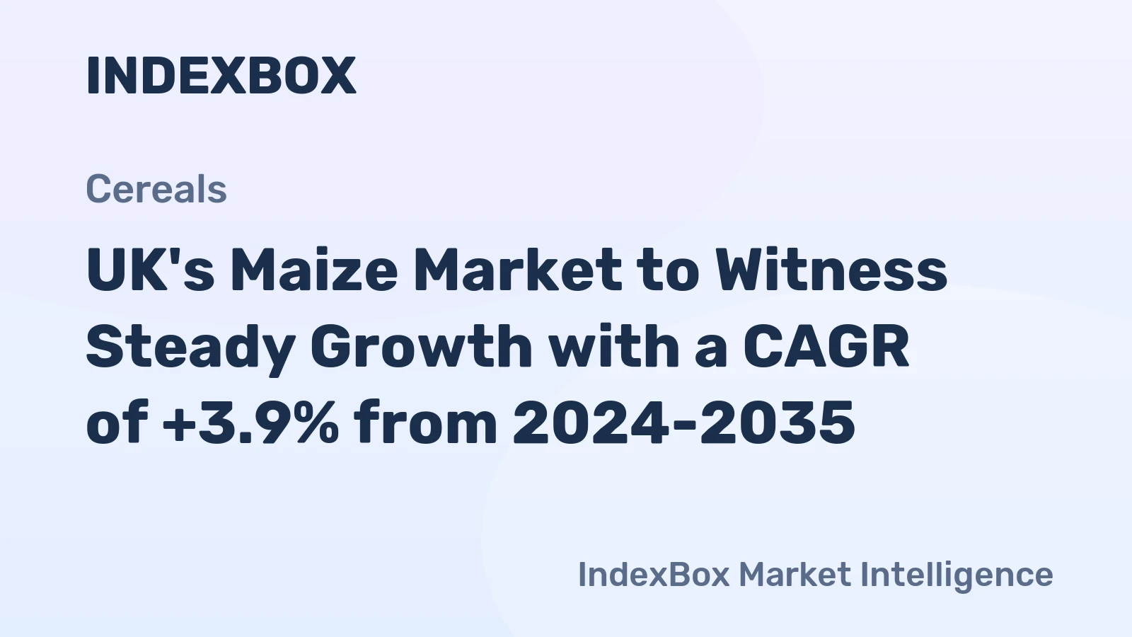 UK's Maize Market to Witness Steady Growth with a CAGR of +3.9% from 2024-2035