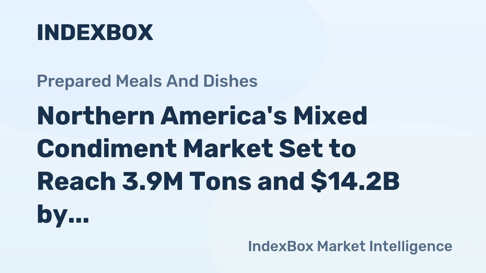 Northern America's Mixed Condiment Market Set to Reach 3.9M Tons and $14.2B by 2035
