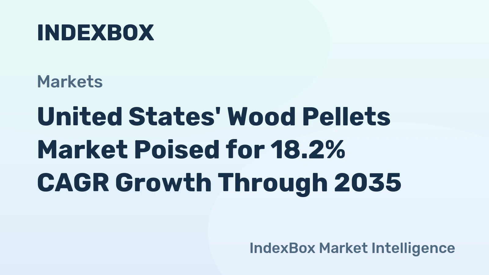 United States' Wood Pellets Market Poised for 18.2% CAGR Growth Through 2035