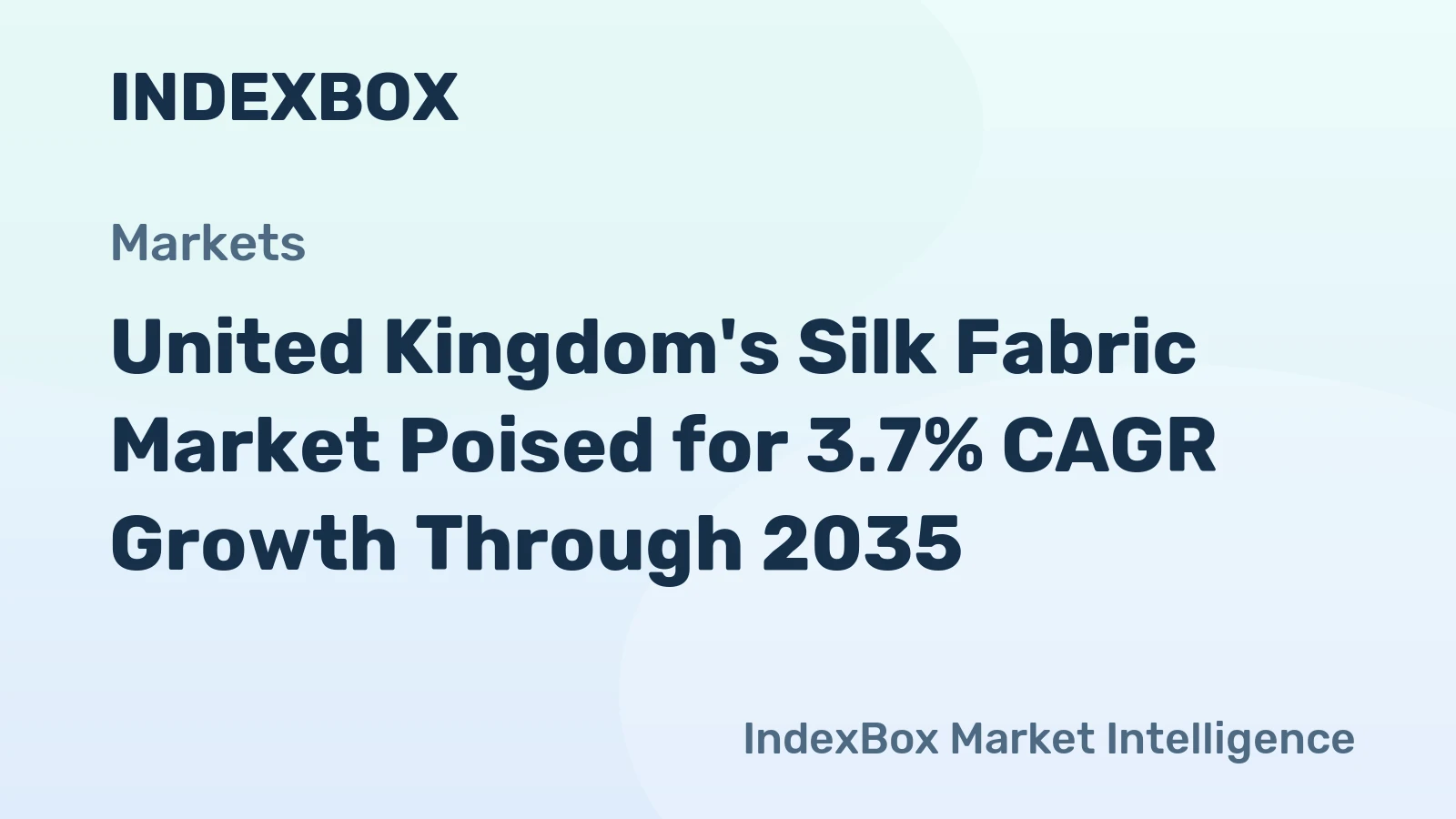 United Kingdom's Silk Fabric Market Poised for 3.7% CAGR Growth Through 2035