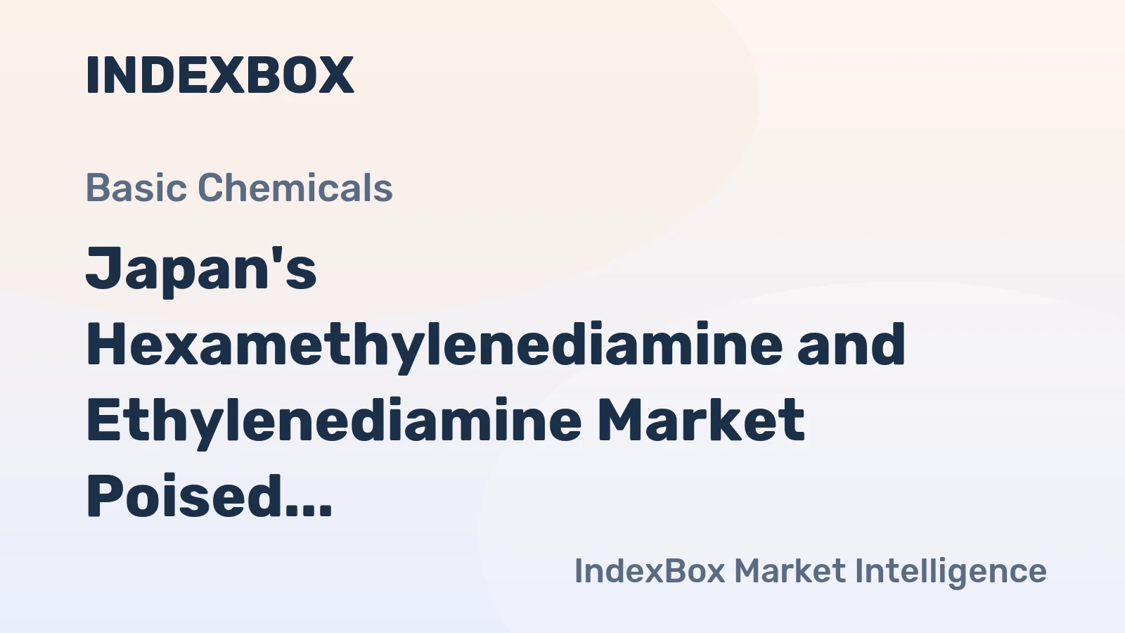 Japan's Hexamethylenediamine and Ethylenediamine Market Poised for Modest 1.8% CAGR Growth
