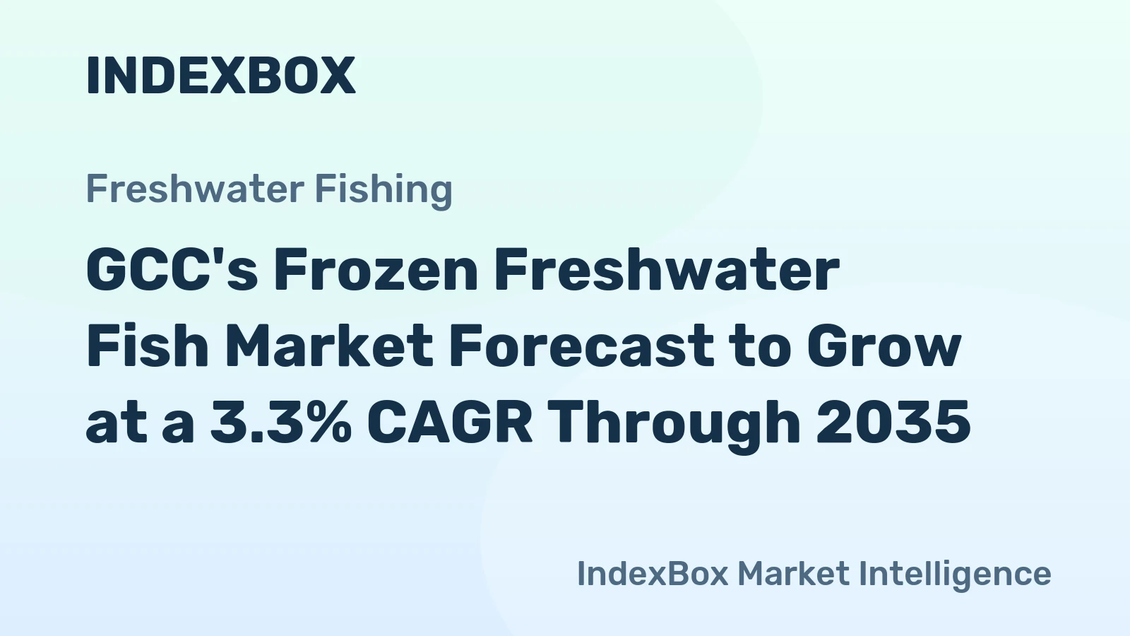 GCC's Frozen Freshwater Fish Market Forecast to Grow at a 3.3% CAGR Through 2035
