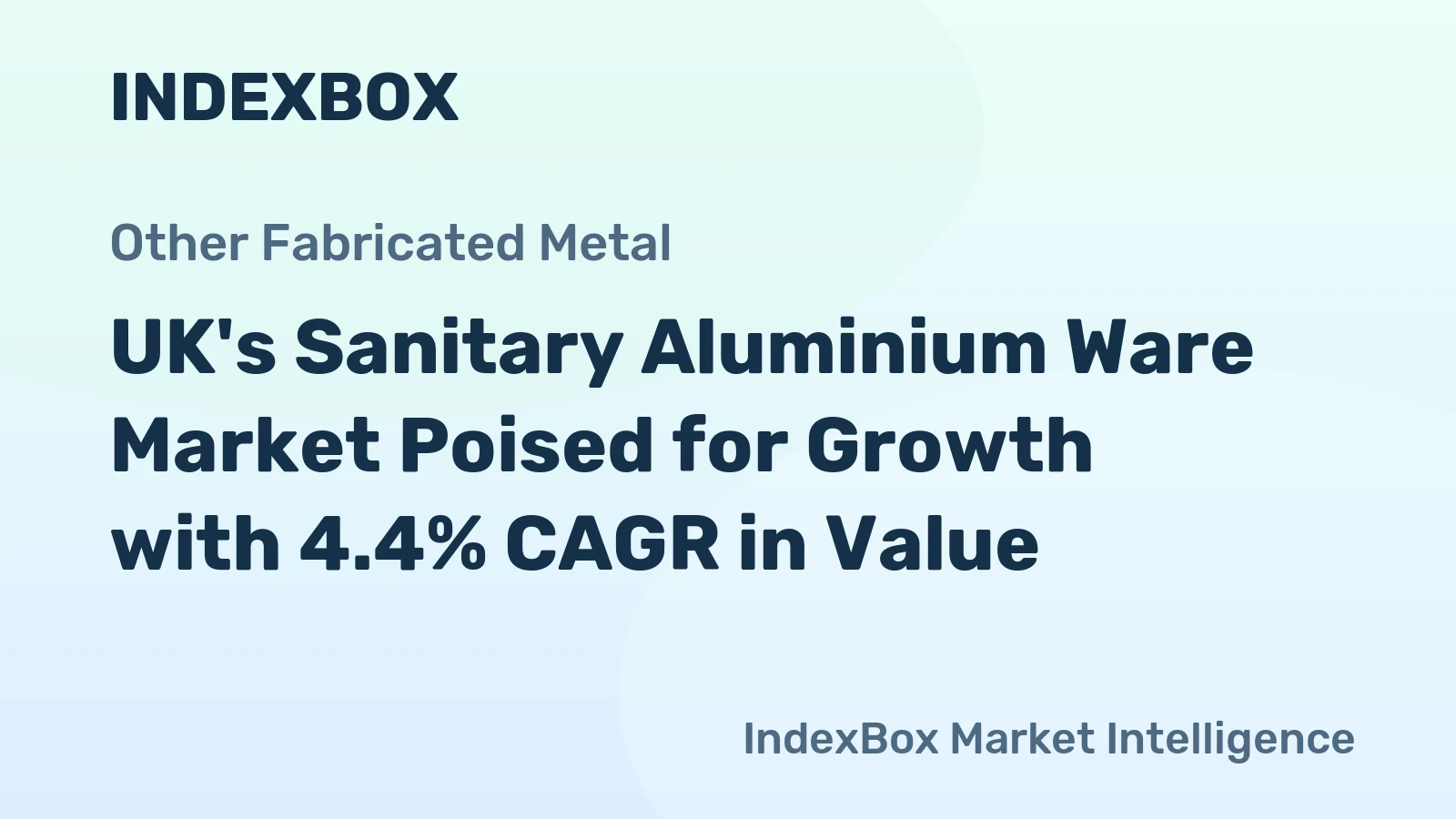 UK's Sanitary Aluminium Ware Market Poised for Growth with 4.4% CAGR in Value
