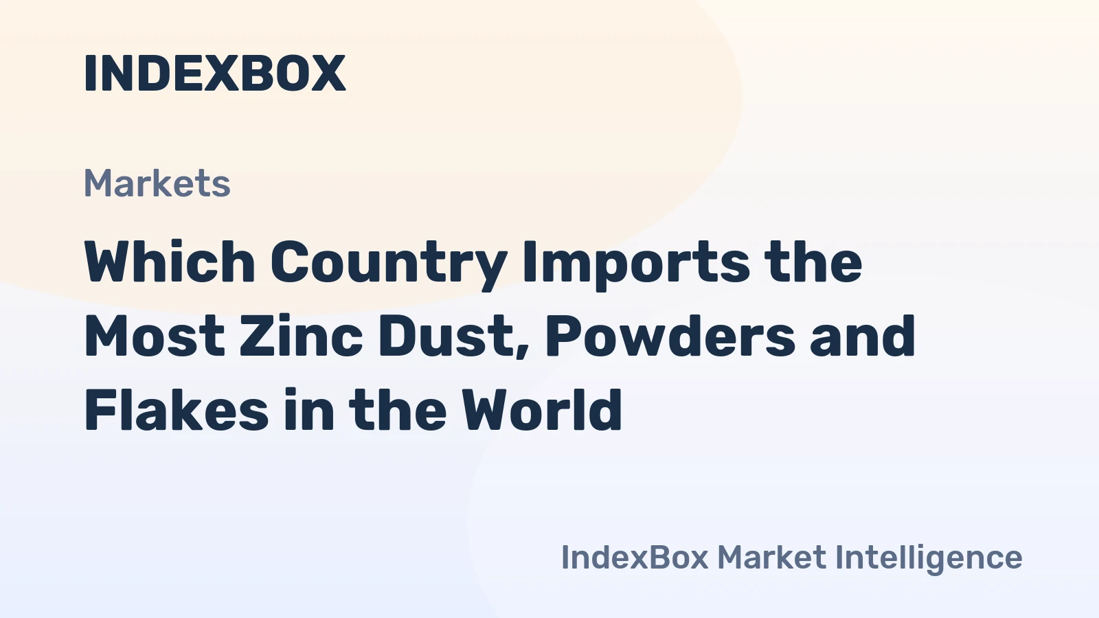 Which Country Imports the Most Zinc Dust, Powders and Flakes in the World?