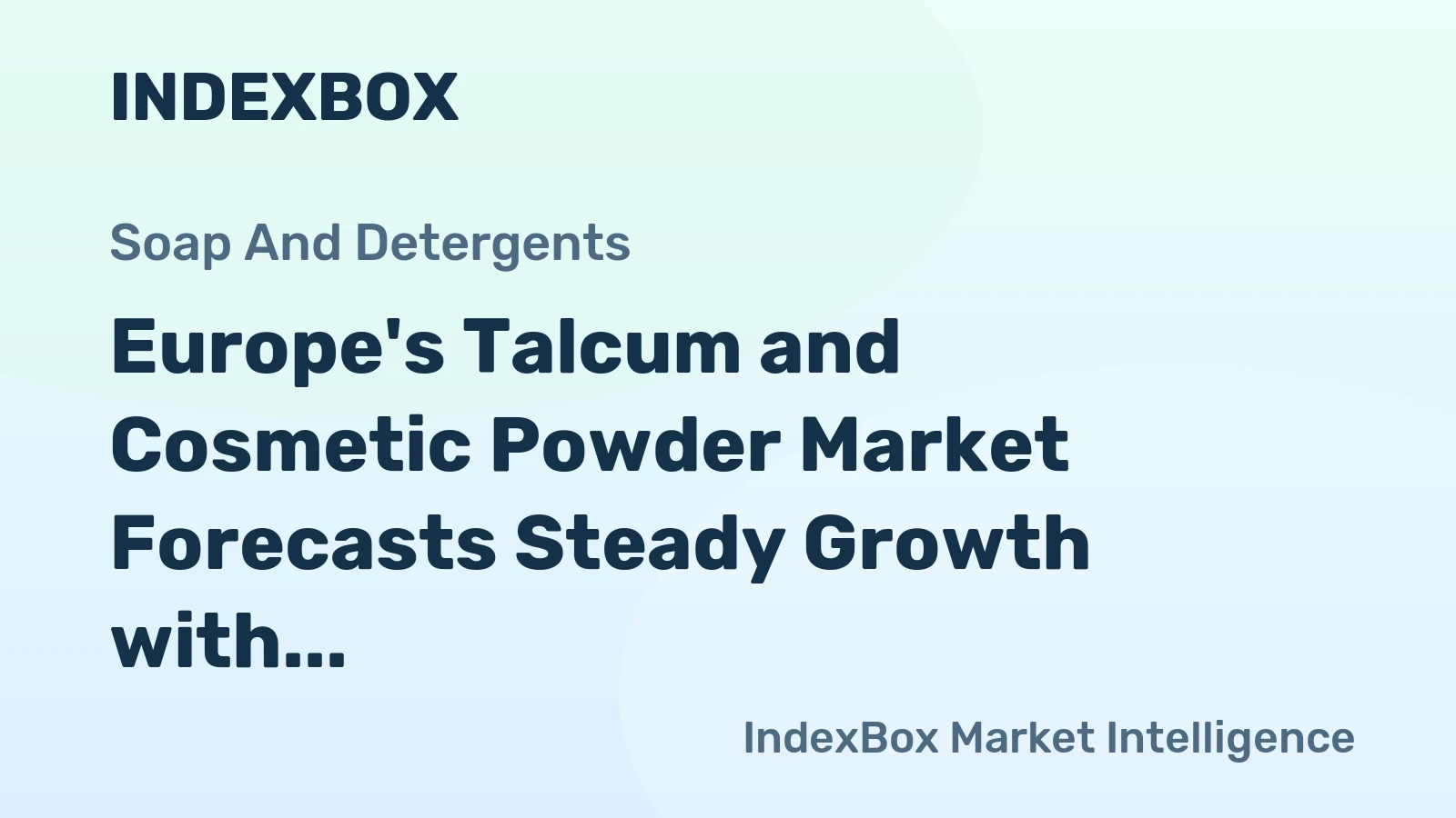 Europe's Talcum and Cosmetic Powder Market Forecasts Steady Growth with a +0.6% CAGR Through 2035