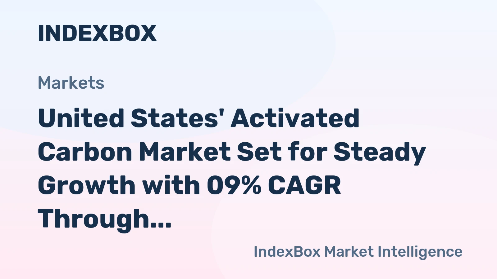 United States' Activated Carbon Market Set for Steady Growth with 09% CAGR Through 2035