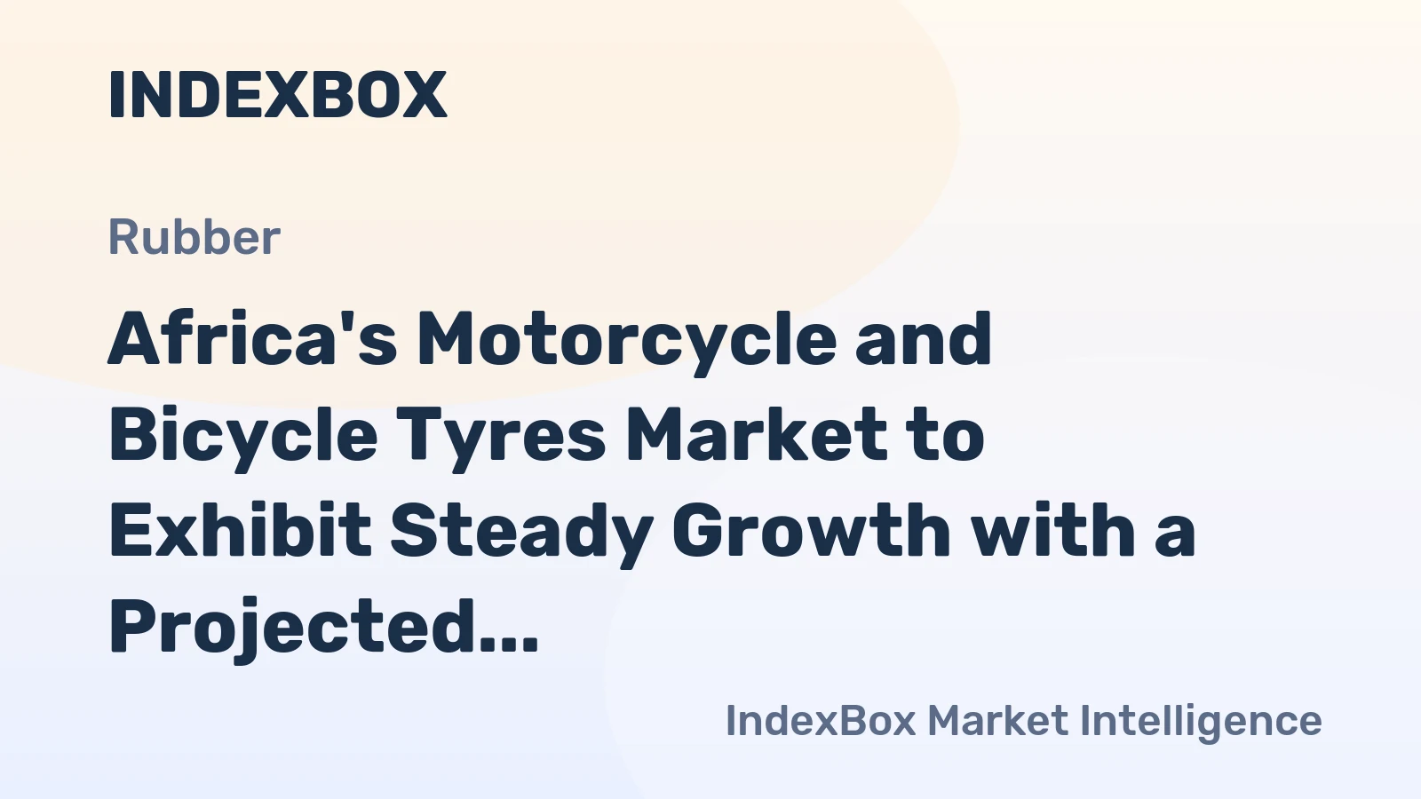 Africa's Motorcycle and Bicycle Tyres Market to Exhibit Steady Growth with a Projected CAGR of +0.8% from 2024-2035, Reaching 55M Units