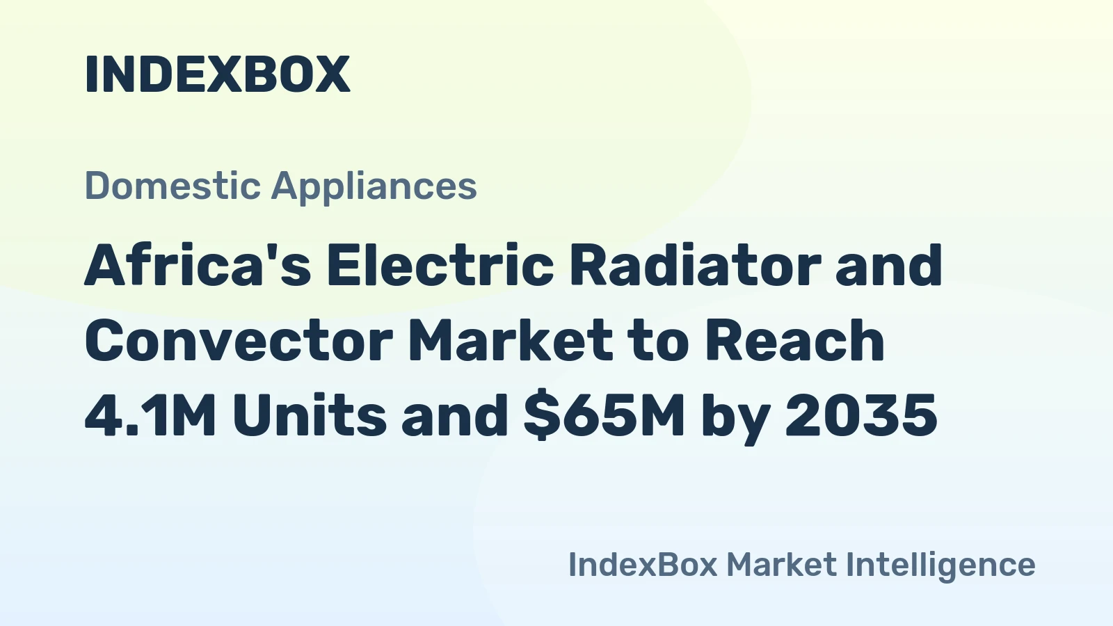 Africa's Electric Radiator and Convector Market to Reach 4.1M Units and $65M by 2035
