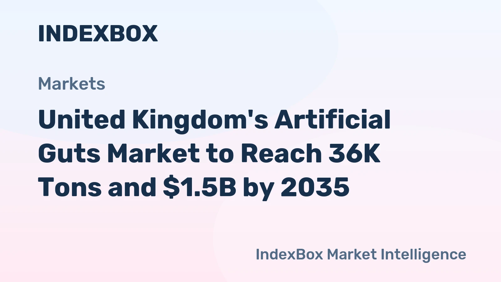 United Kingdom's Artificial Guts Market to Reach 36K Tons and $1.5B by 2035