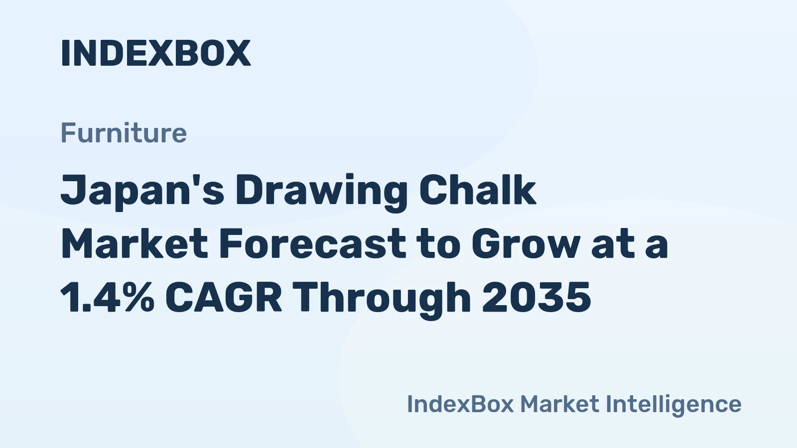 Japan's Drawing Chalk Market Forecast to Grow at a 1.4% CAGR Through 2035