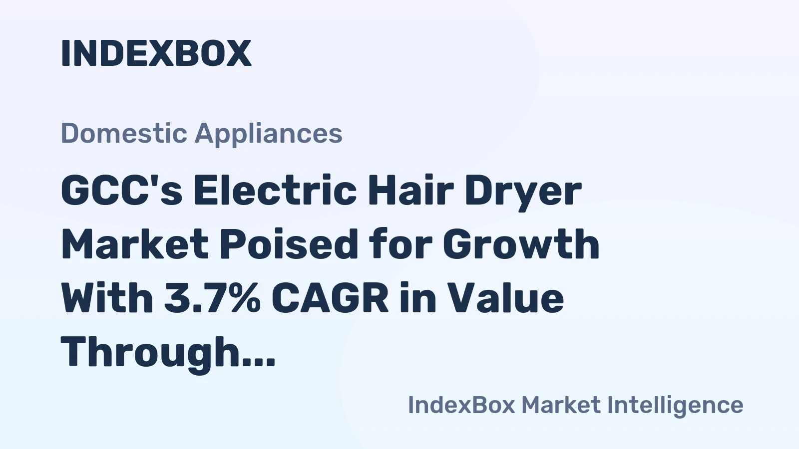 GCC's Electric Hair Dryer Market Poised for Growth With 3.7% CAGR in Value Through 2035