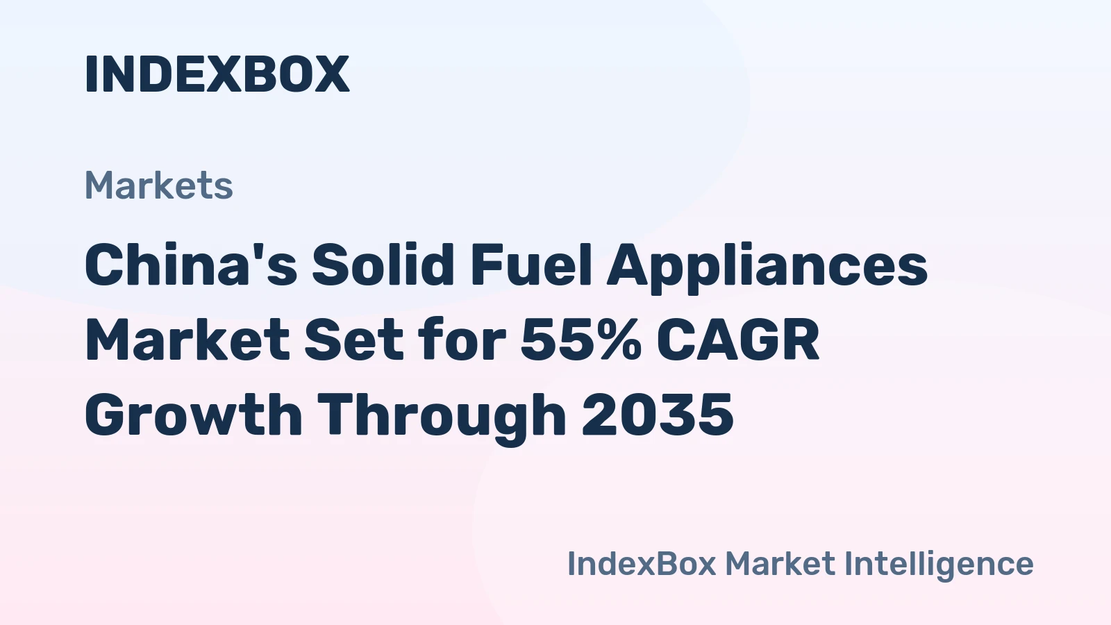 China's Solid Fuel Appliances Market Set for 55% CAGR Growth Through 2035