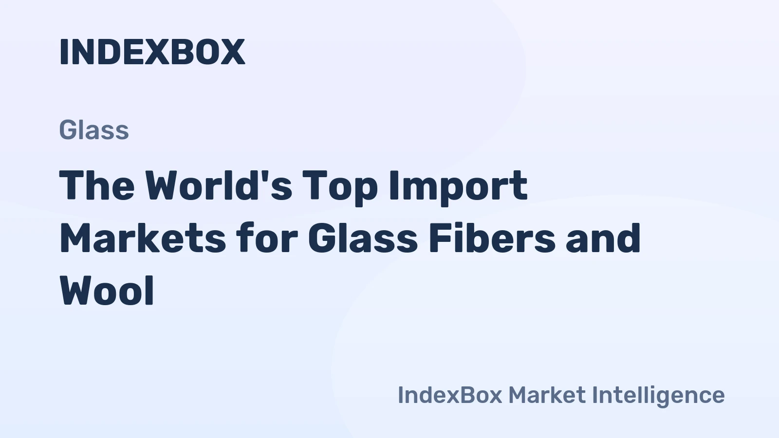 The World's Top Import Markets for Glass Fibers and Wool
