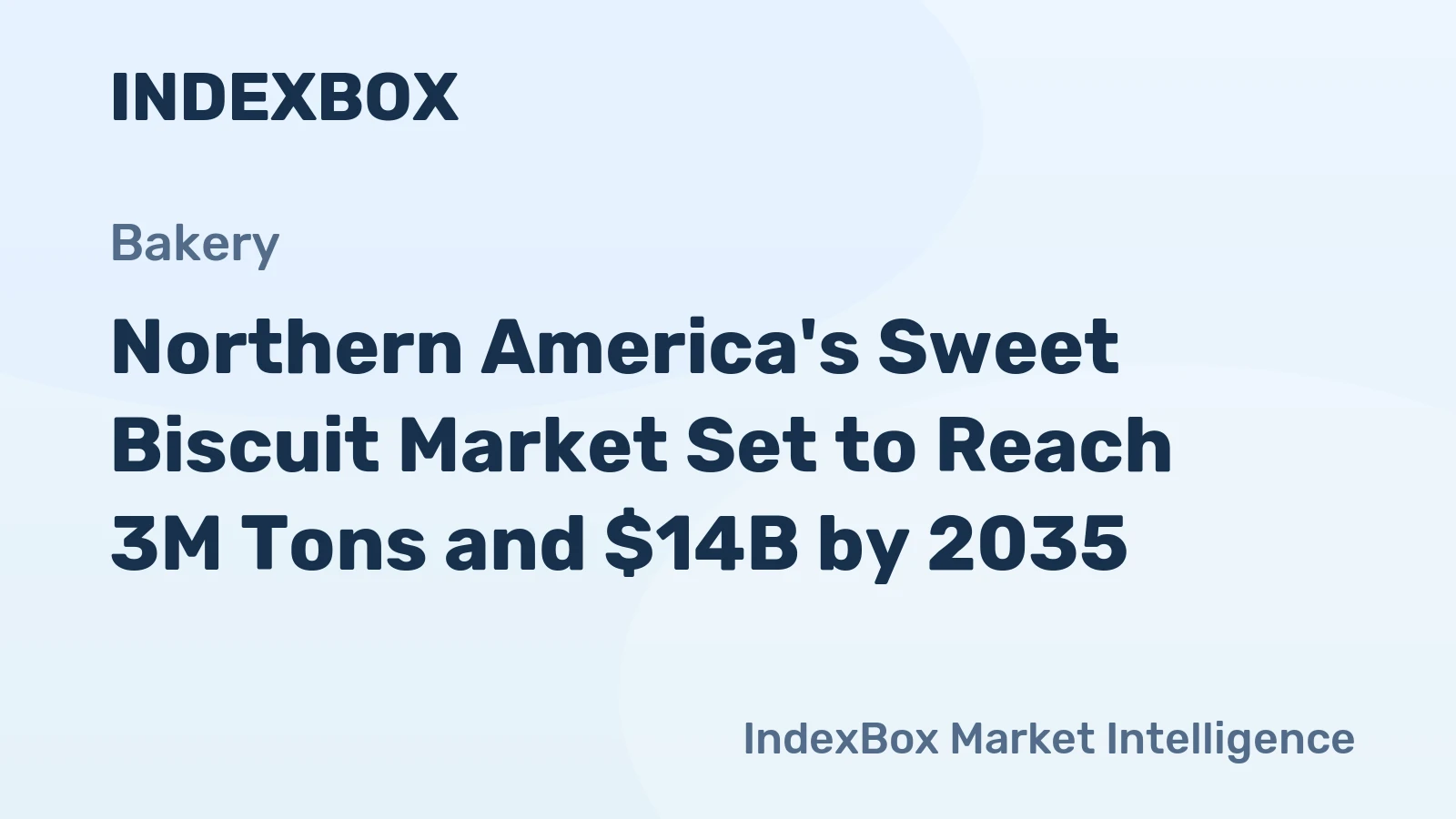 Northern America's Sweet Biscuit Market Set to Reach 3M Tons and $14B by 2035