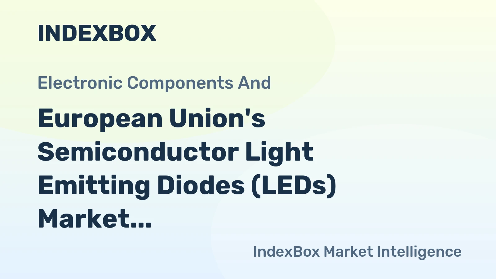 European Union's Semiconductor Light Emitting Diodes (LEDs) Market to Witness Incremental Growth with a CAGR of +1.4% from 2024 to 2035
