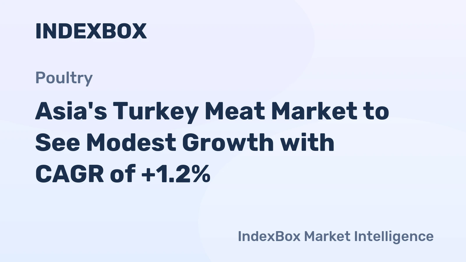 Asia's Turkey Meat Market to See Modest Growth with CAGR of +1.2%