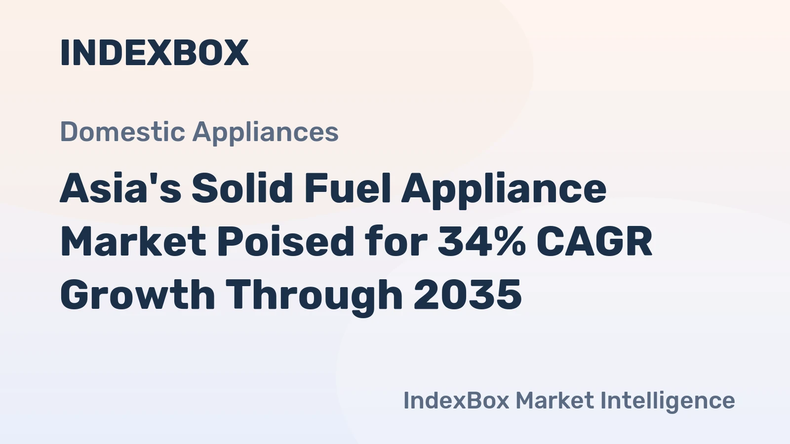 Asia's Solid Fuel Appliance Market Poised for 34% CAGR Growth Through 2035