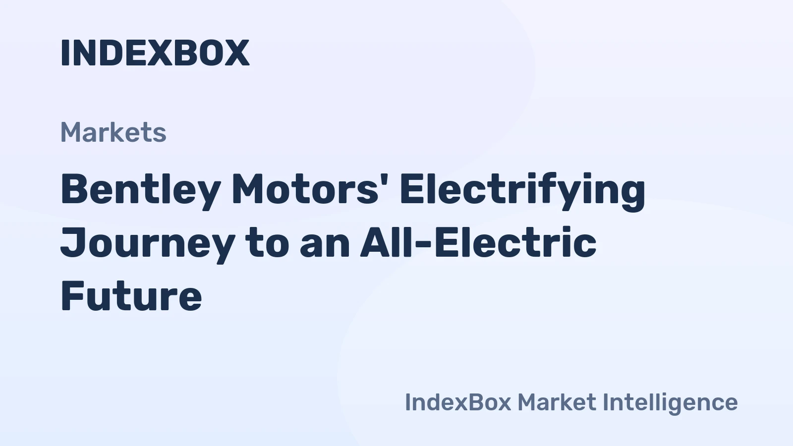 Bentley Motors' Electrifying Journey to an All-Electric Future