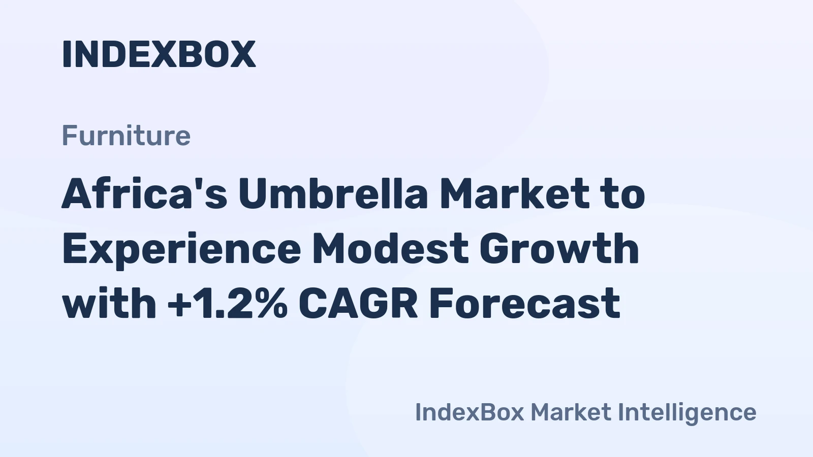 Africa's Umbrella Market to Experience Modest Growth with +1.2% CAGR Forecast