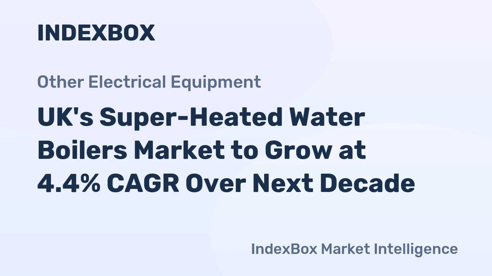 UK's Super-Heated Water Boilers Market to Grow at 4.4% CAGR Over Next Decade