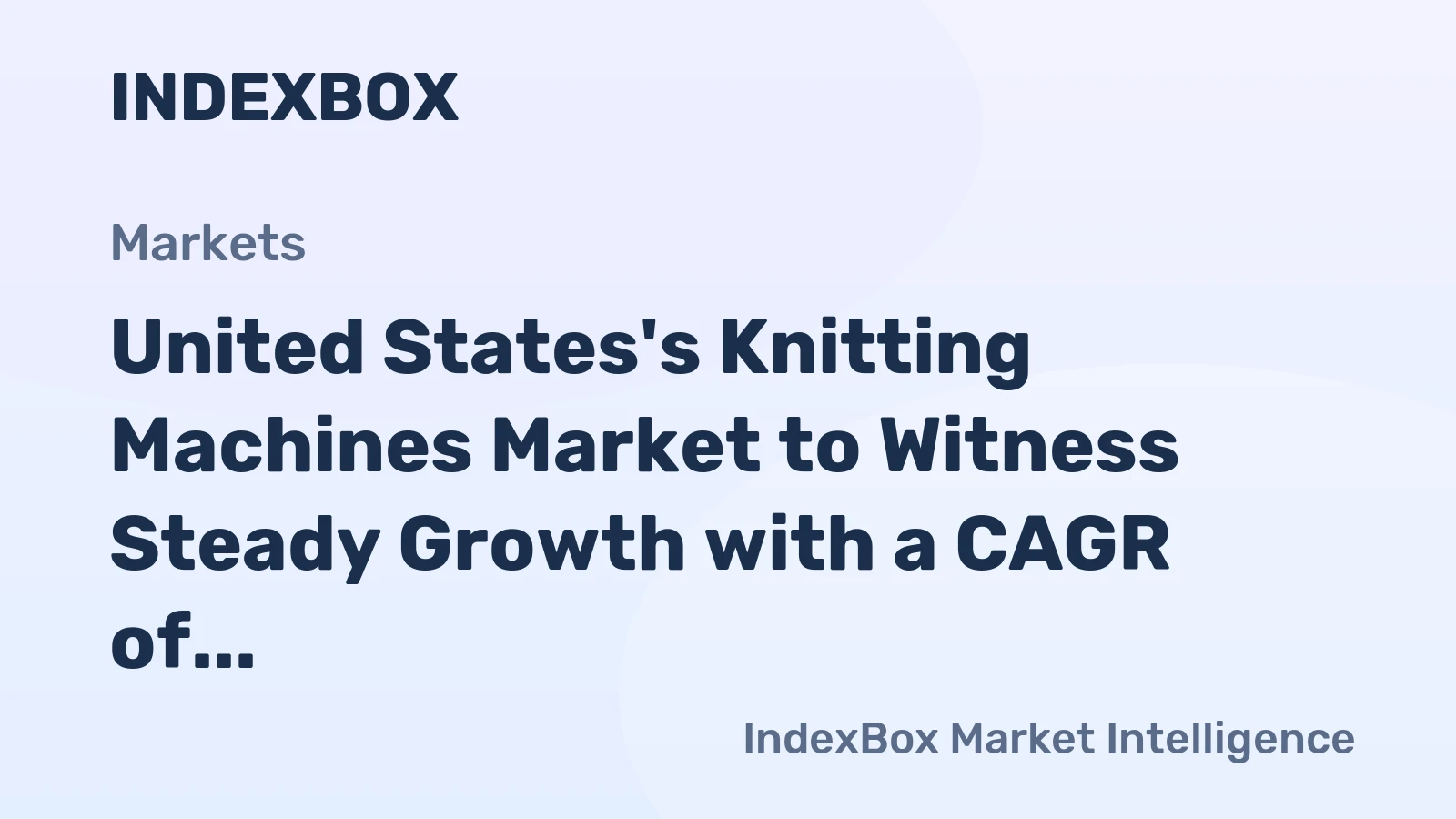 United States's Knitting Machines Market to Witness Steady Growth with a CAGR of +3.8% in Volume and +3.9% in Value from 2024 to 2035