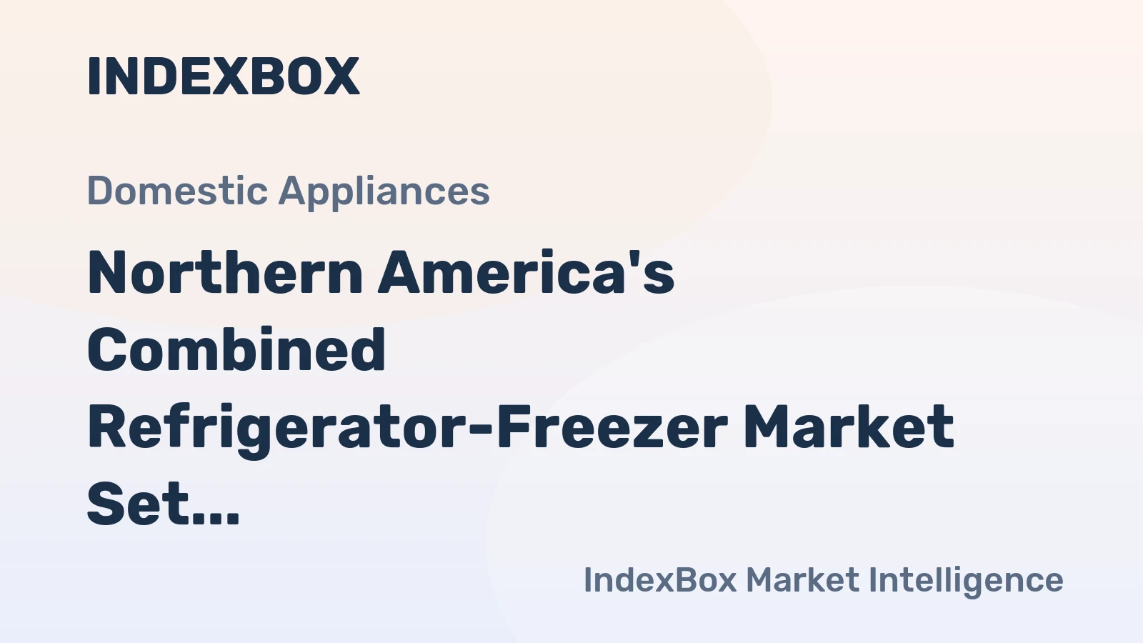 Northern America's Combined Refrigerator-Freezer Market Set for Modest Growth with +1.0% CAGR Through 2035