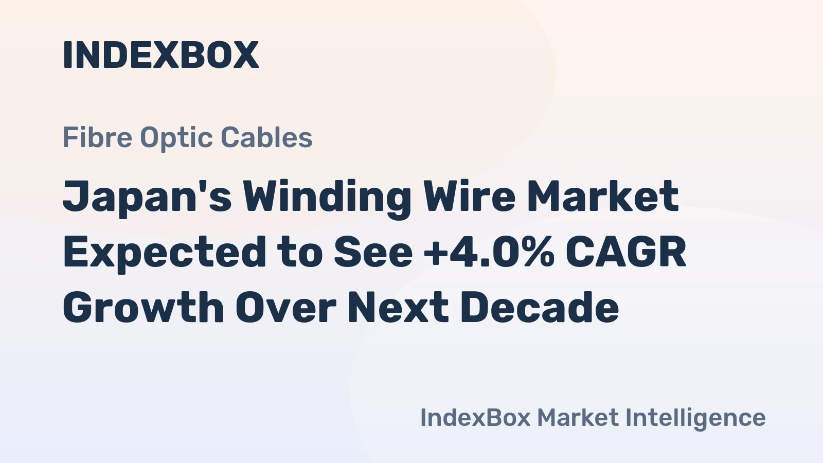 Japan's Winding Wire Market Expected to See +4.0% CAGR Growth Over Next Decade
