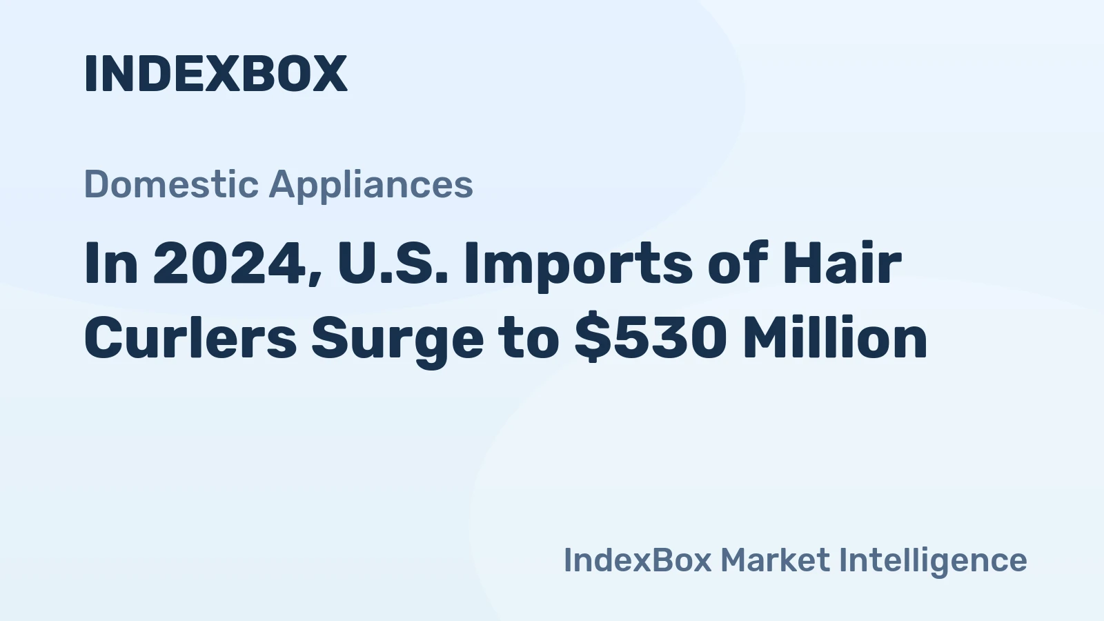 In 2024, U.S. Imports of Hair Curlers Surge to $530 Million