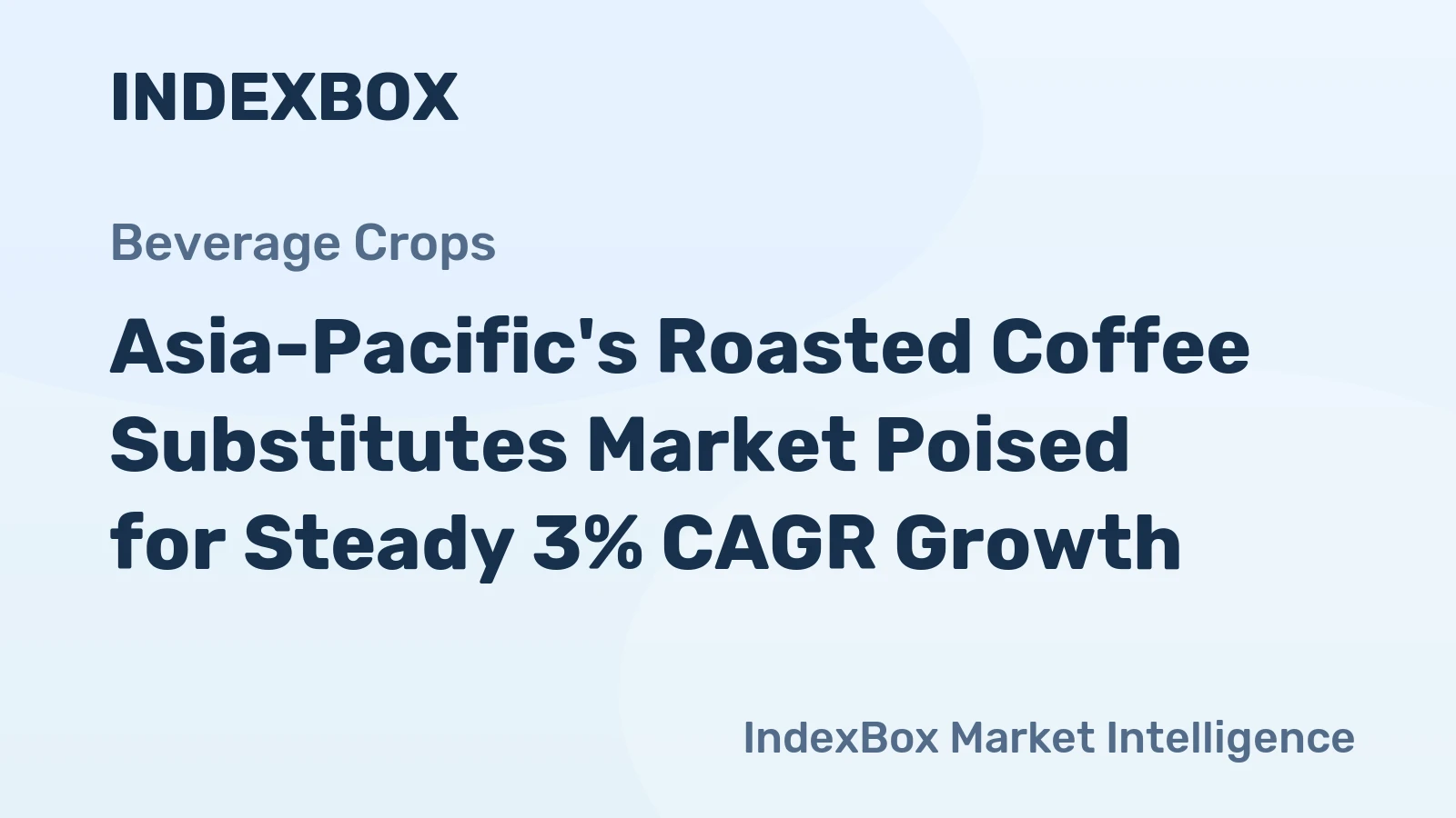 Asia-Pacific's Roasted Coffee Substitutes Market Poised for Steady 3% CAGR Growth