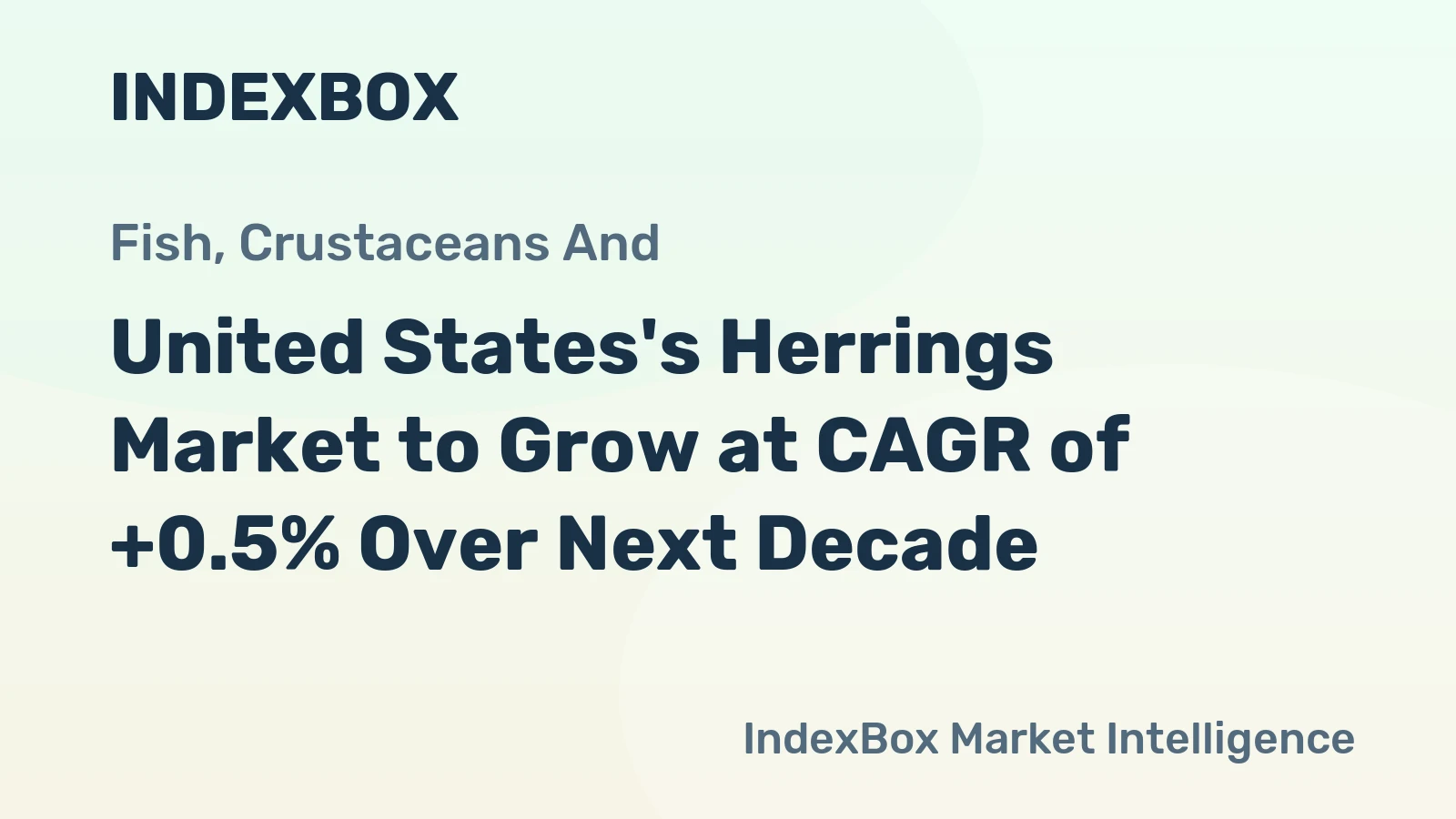 United States's Herrings Market to Grow at CAGR of +0.5% Over Next Decade