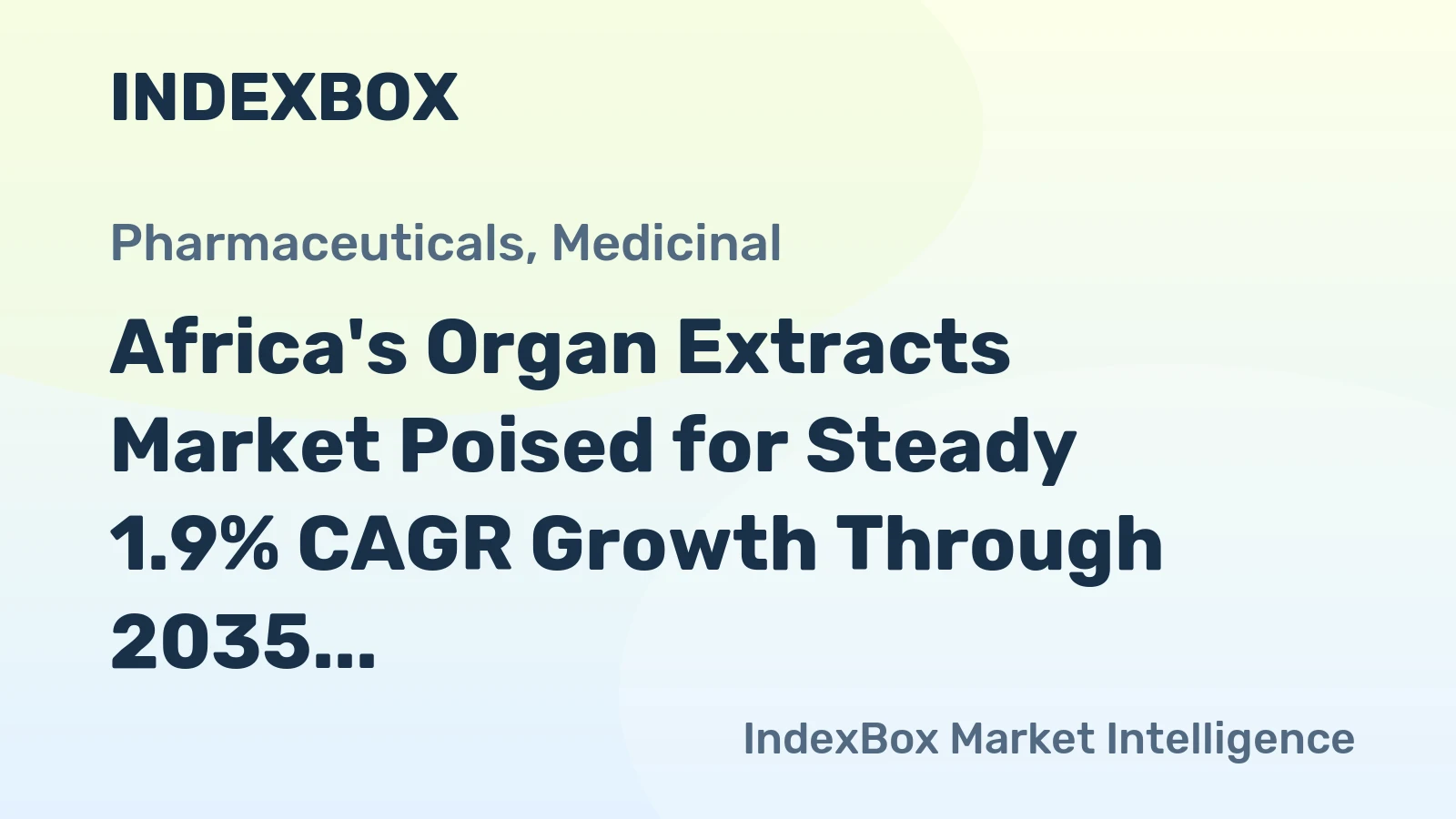 Africa's Organ Extracts Market Poised for Steady 1.9% CAGR Growth Through 2035