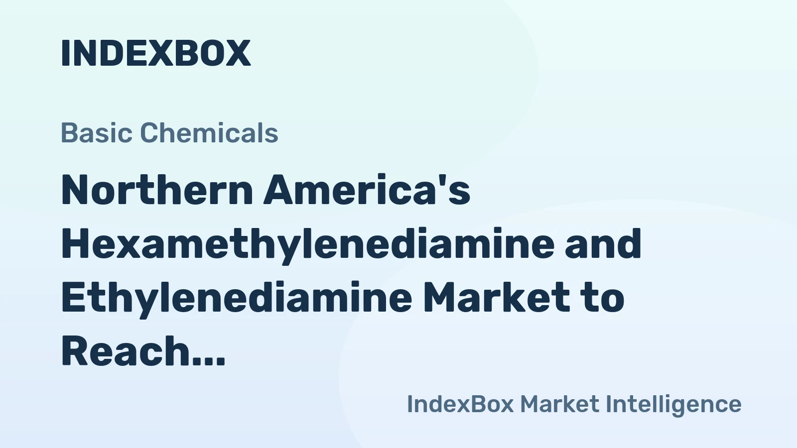 Northern America's Hexamethylenediamine and Ethylenediamine Market to Reach 1.7M Tons and $7.1B by 2035