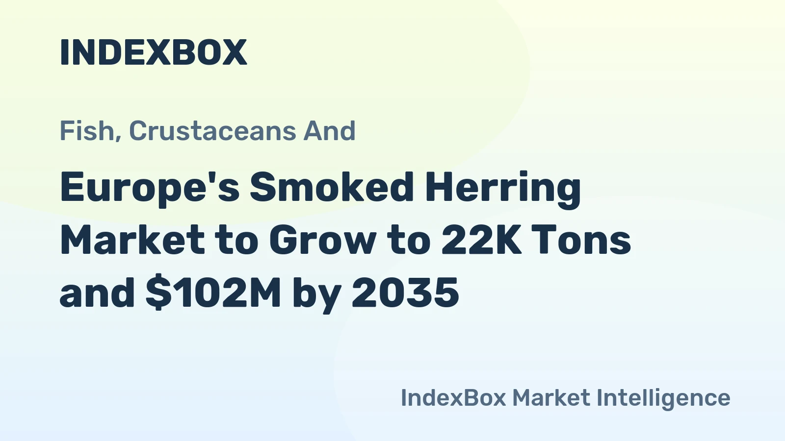 Europe's Smoked Herring Market to Grow to 22K Tons and $102M by 2035