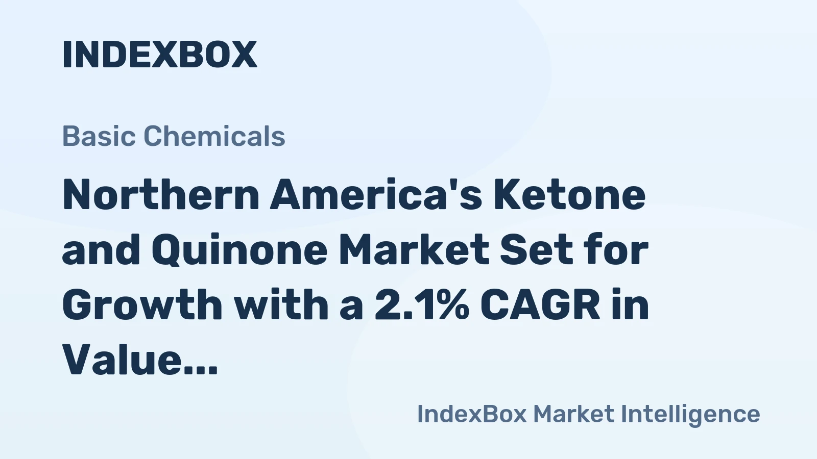 Northern America's Ketone and Quinone Market Set for Growth with a 2.1% CAGR in Value Through 2035